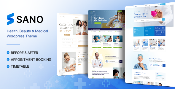 Sano - Health & Medical WordPress Theme by BoldThemes | ThemeForest